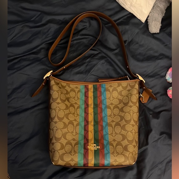 Coach | Bags | Coach Val Duffle In Signature | Poshmark